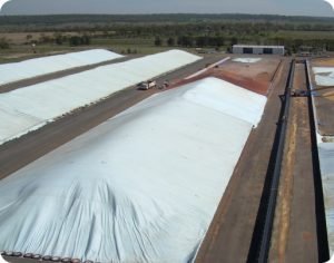 Grain Storage Bunker - Cotton Seed | Wheat Grain Storage Containers
